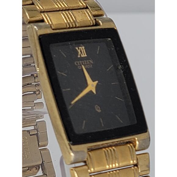 Citizen | Accessories | Elegant Citizen Quartz Goldtone Watch With ...